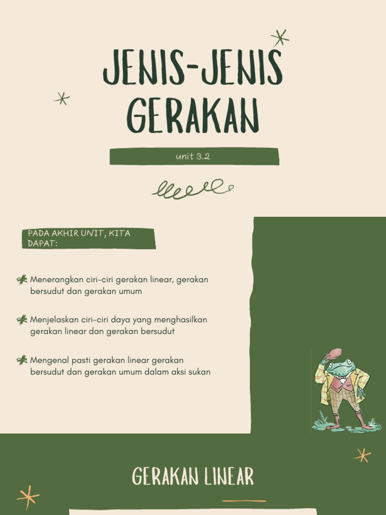 Jenis-Jenis Gerakan Sains Sukan | PDF