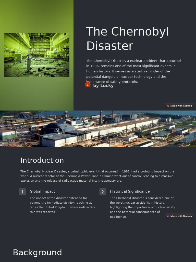 Chernobyl Disaster: Impact and Legacy | PDF | Chernobyl Disaster ...