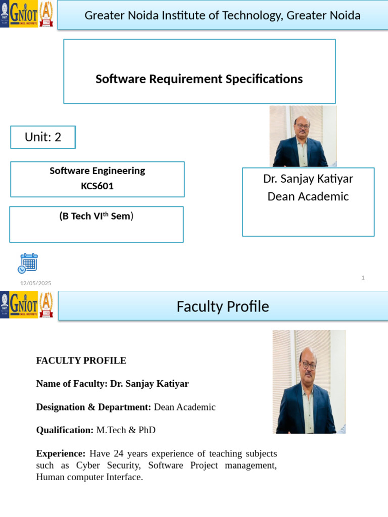 Final Unit 2 SE SRS-3 | PDF | Specification (Technical Standard) | Verification And Validation