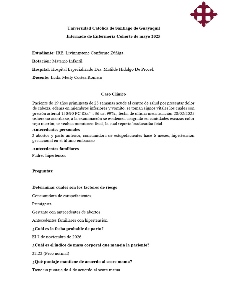 Clase Practica Hmhp | PDF