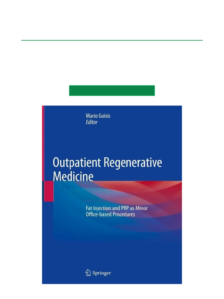 Featured Top Outpatient Regenerative Medicine Fat Injection and PRP as ...