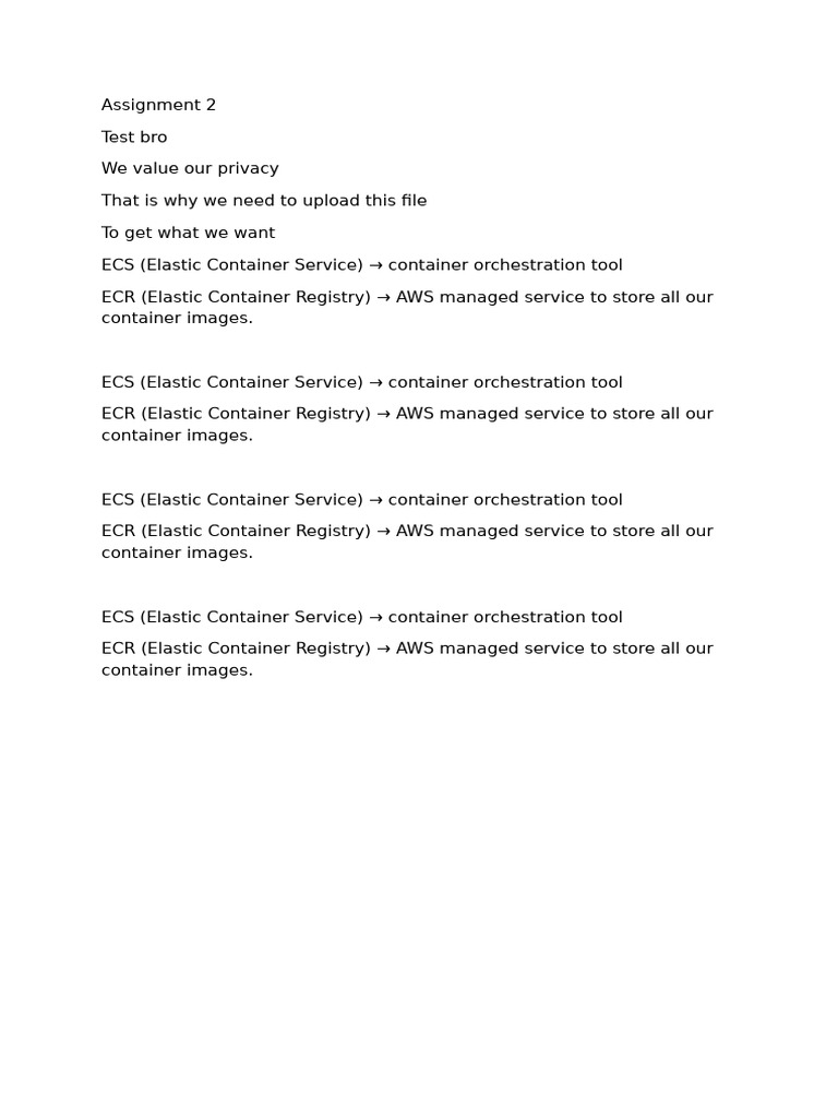 Assignment 2 AWS | PDF