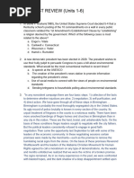 AP U.S. Government Exam Practice Answers | PDF | Advanced Placement ...