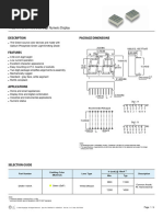 Datasheet Led 3MM | PDF | Light Emitting Diode | Electrical Components