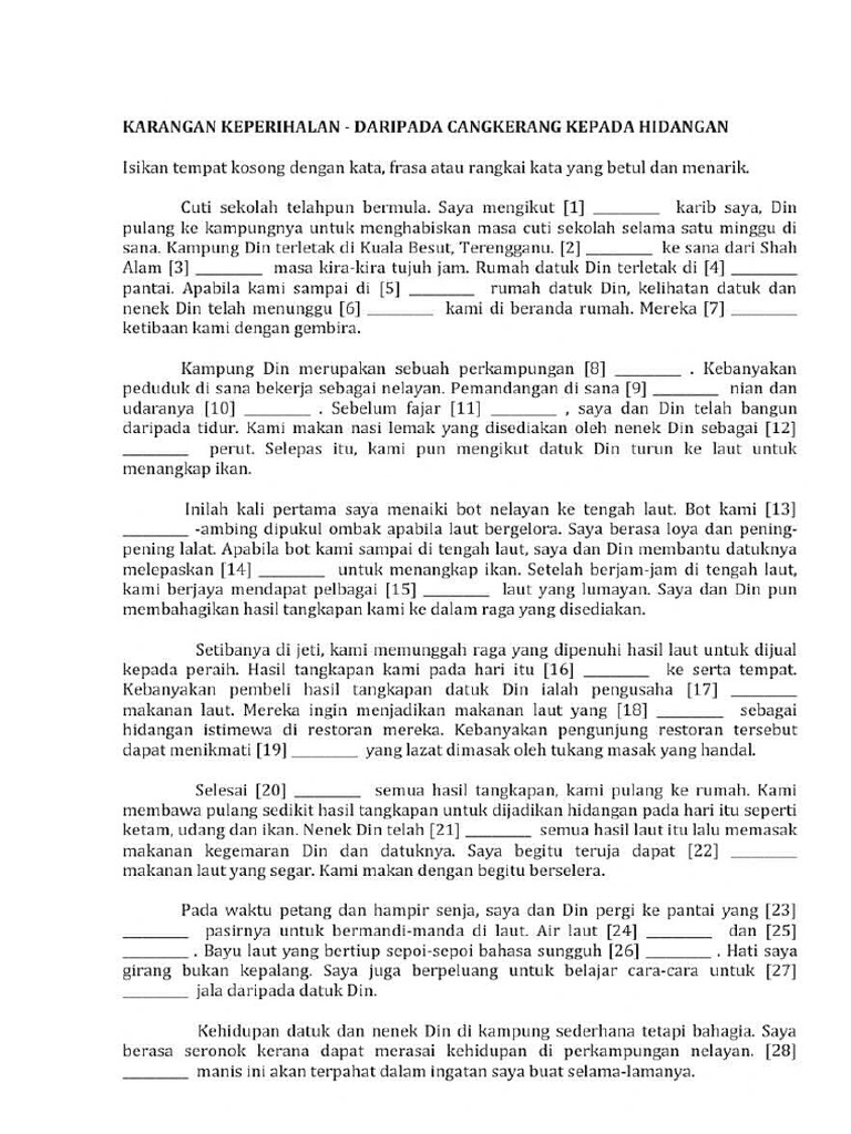 Dari Cengkerang Kepada Hidangan | PDF