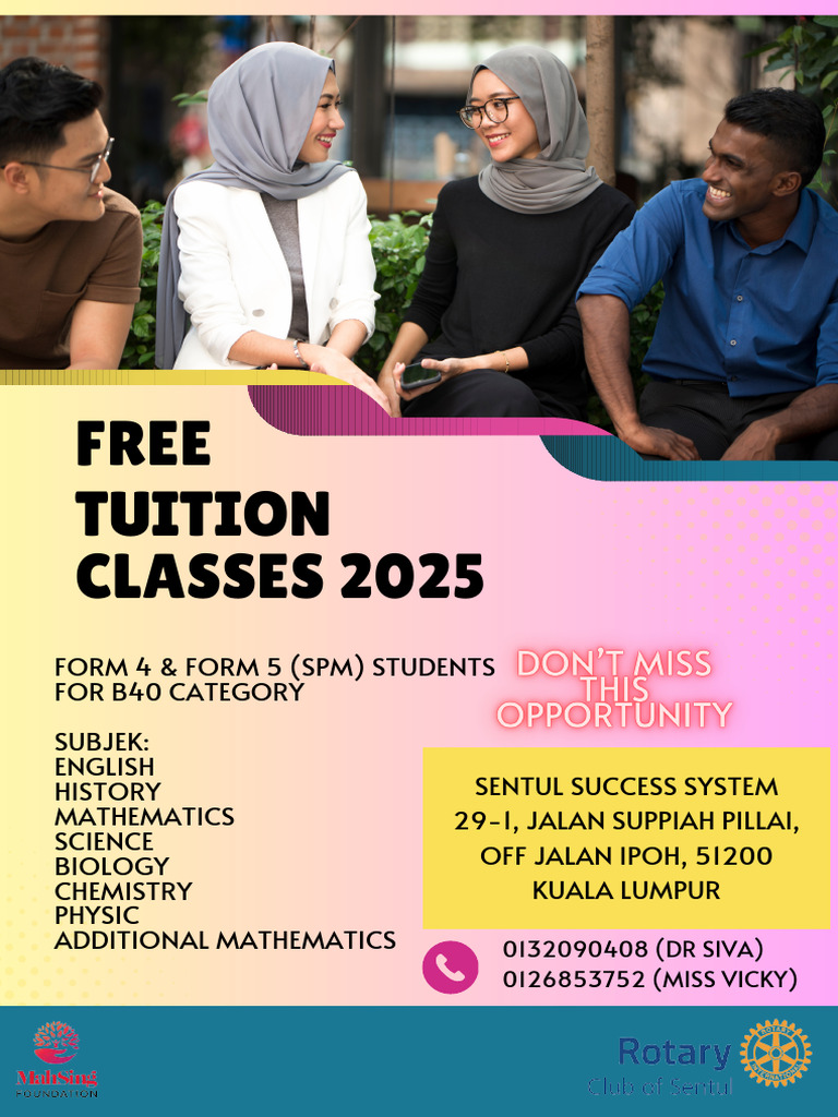 Free Tuition Classes 2025 (1) - 250416 - 092446 | PDF