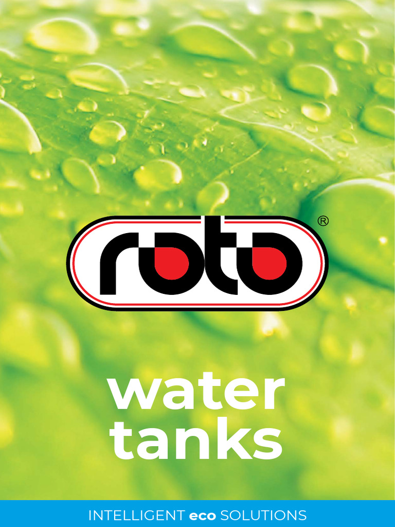 ROTO Catalogue Water Tanks DEC2021 | PDF | Water | Pipe (Fluid Conveyance)
