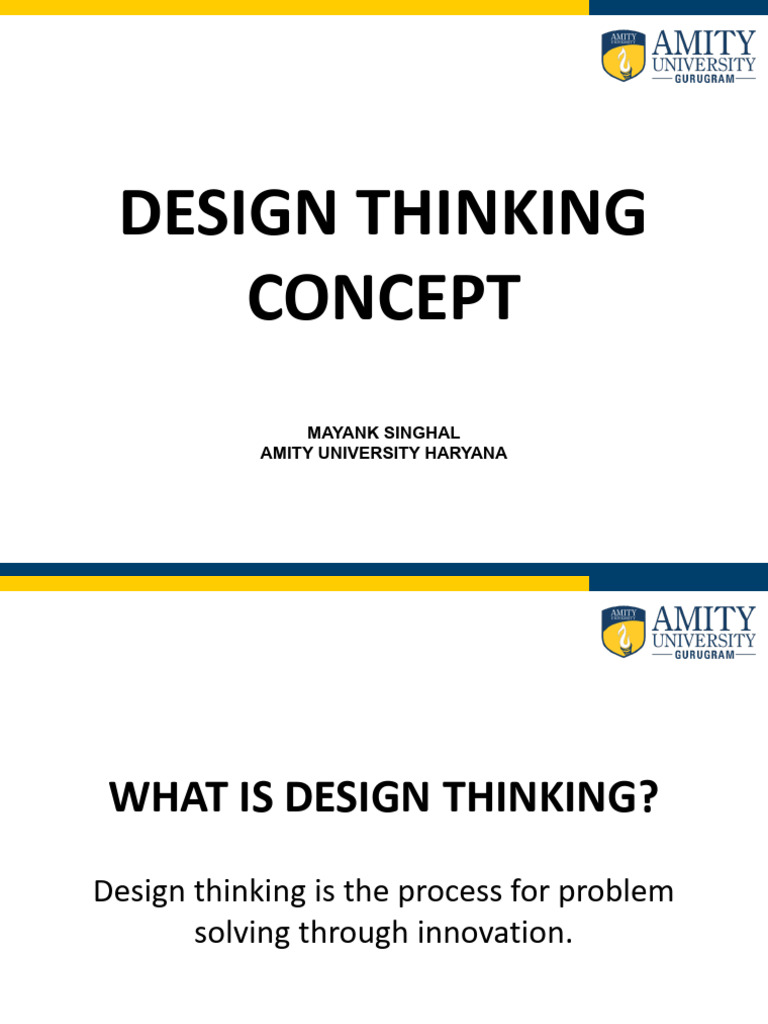 What Is Design Thinking | PDF | Thought | Design Thinking