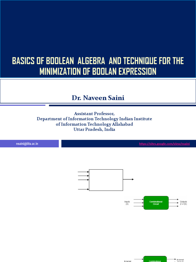 Boolean Algebra | PDF | Boolean Algebra | Teaching Mathematics