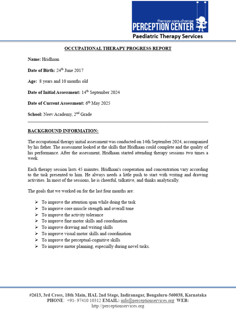 Hridhaan Progressreport May2025 | PDF | Hand