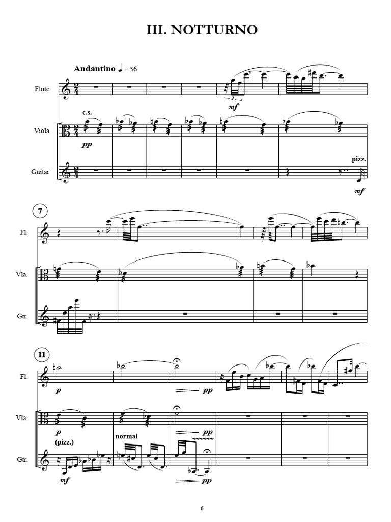 III Notturno | PDF