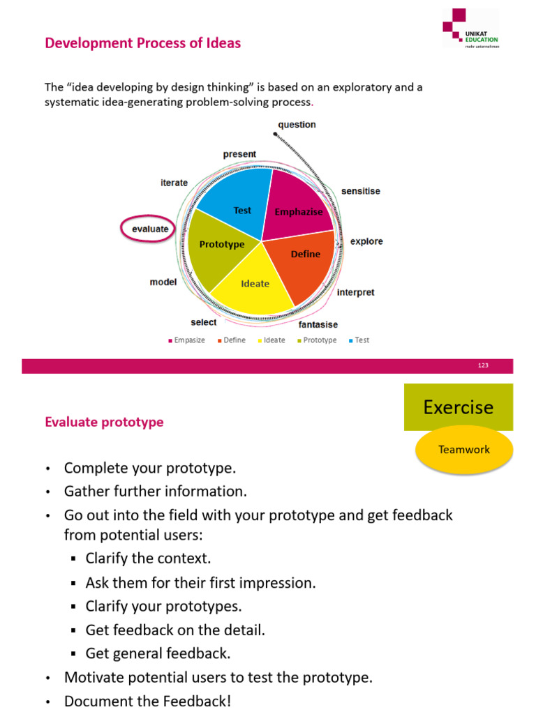 Prototype and Final Presentation | PDF | Design Thinking | Prototype