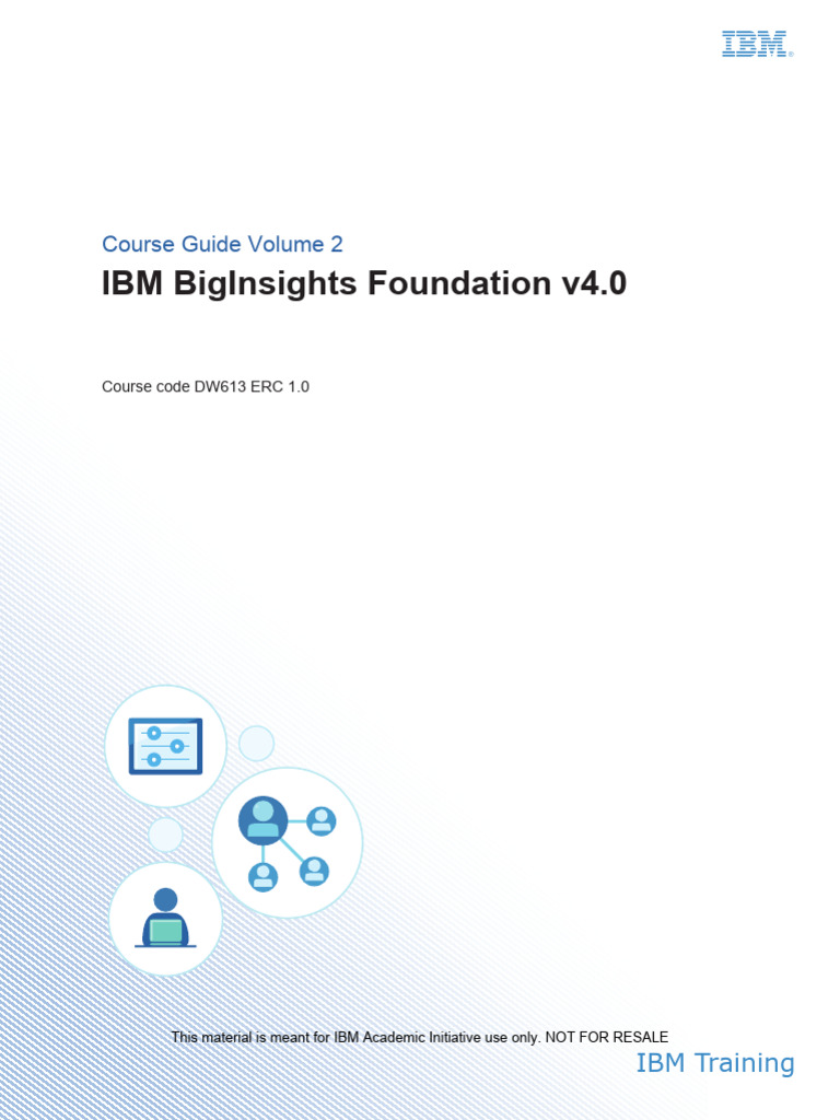 dw613_course_guide_v2 | PDF | Apache Hadoop | Apache Spark