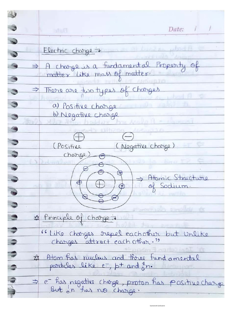 Electricity Notes | PDF