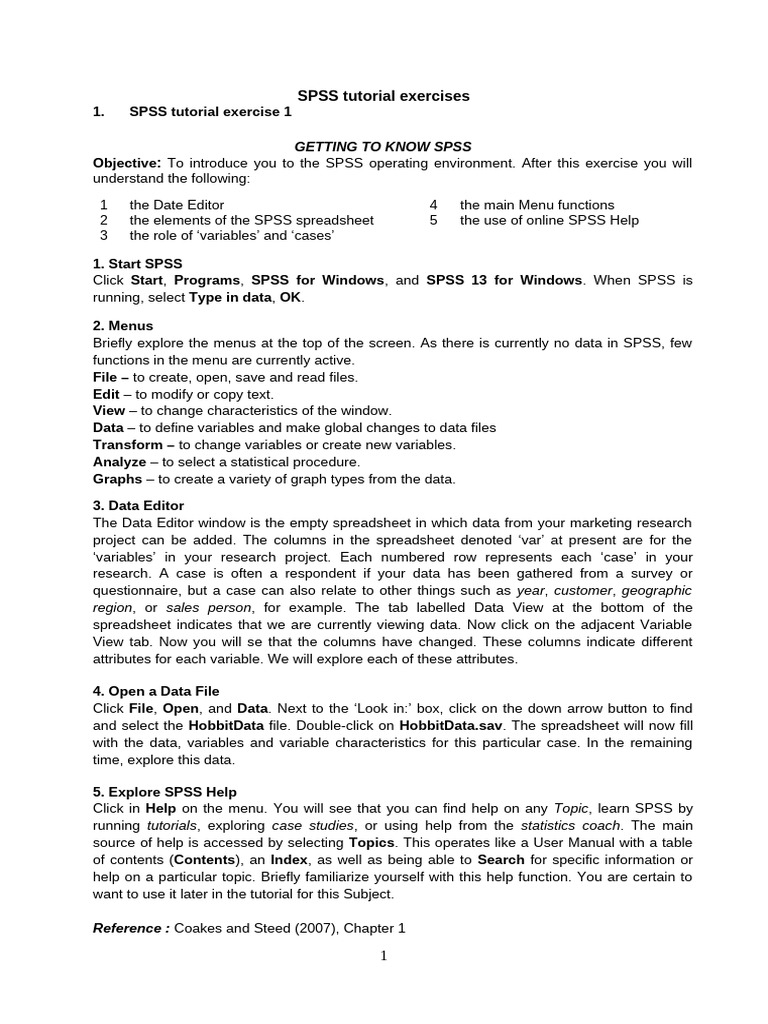 Assessment 1 - SPSS Wokshops | PDF | Level Of Measurement | Regression ...