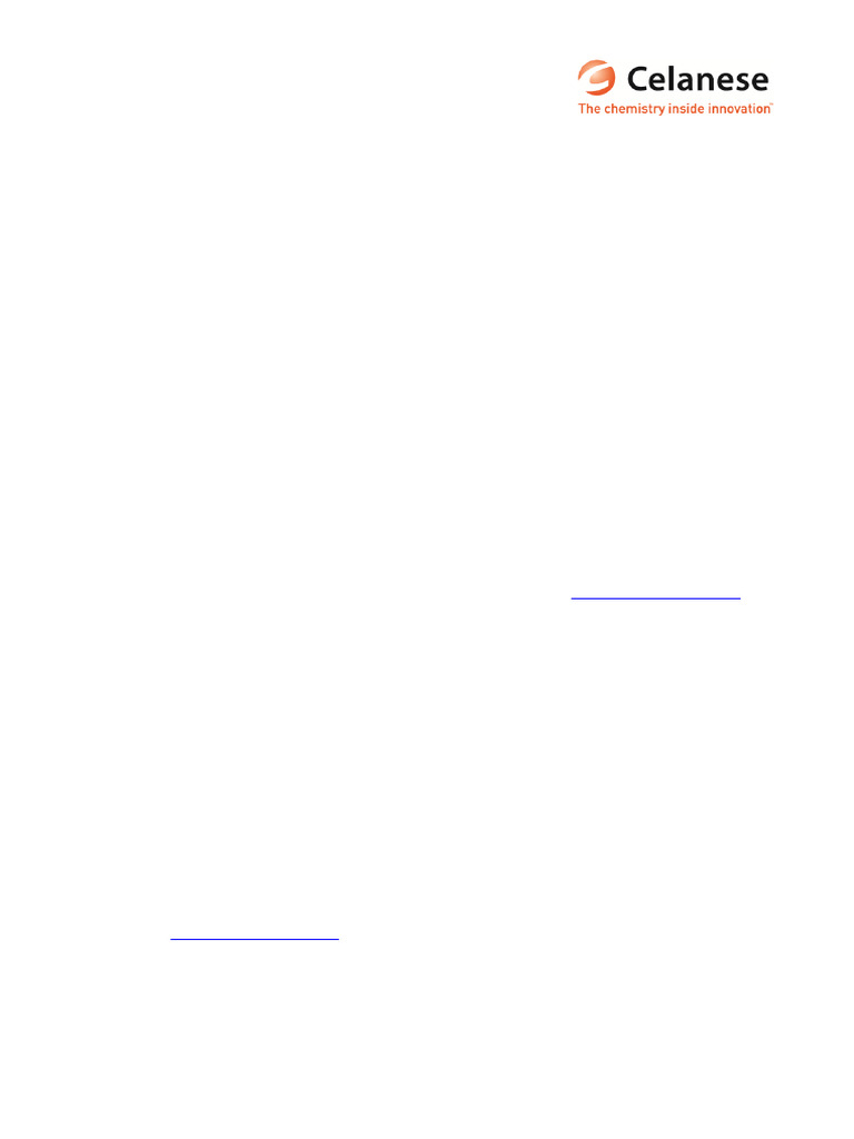 Celanese EVA Reach Letter | PDF | Polymers