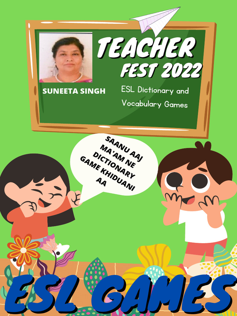 Esl Games For Classroom Learning | PDF