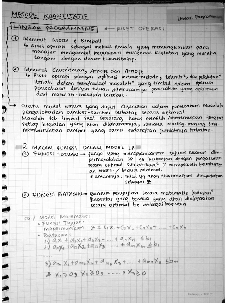 Simplex Method (Linear Programming) | PDF