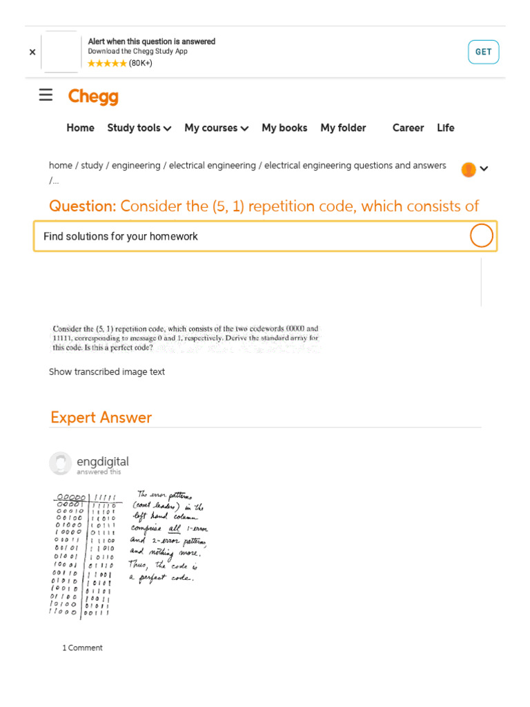 Consider The (5, 1) Repetition Code, Which Consist... | PDF