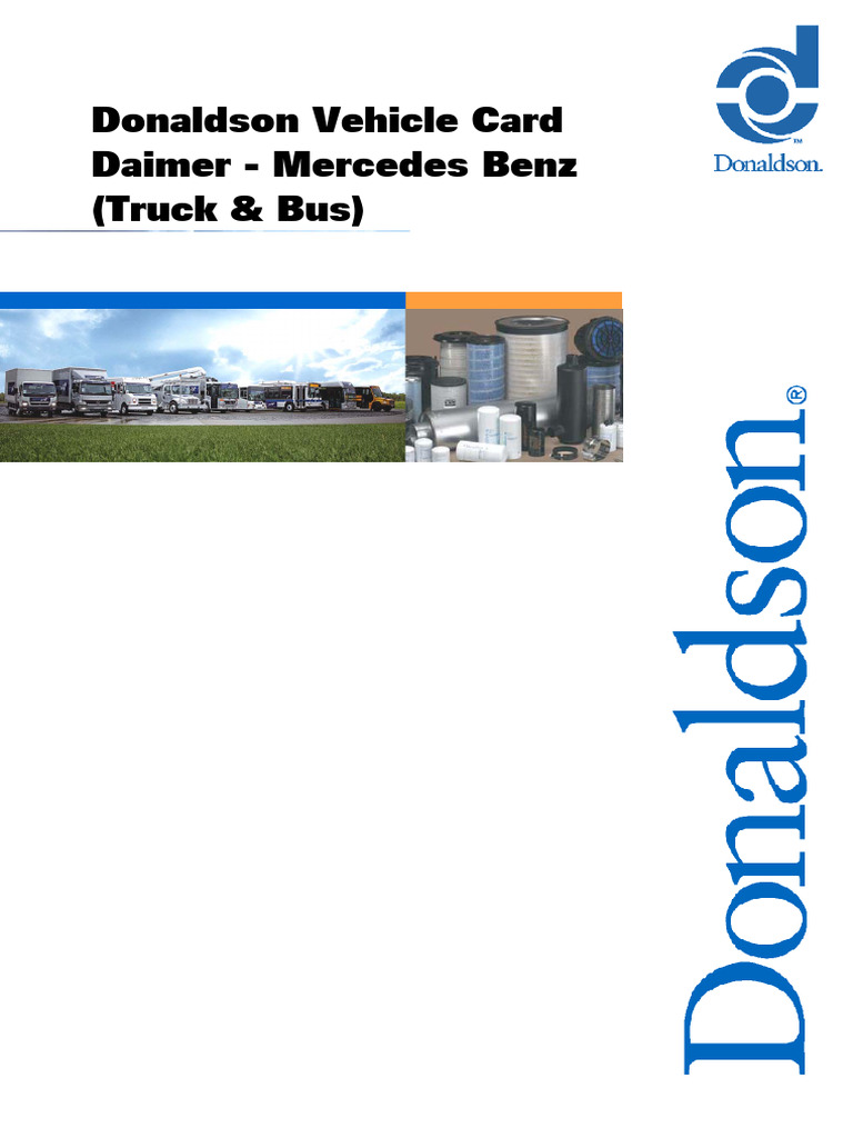 Daimler Mercedes Benz T and B Vehicle Card | PDF | Mercedes Benz ...