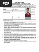 IB Security Assistant 2025 Syllabus | PDF