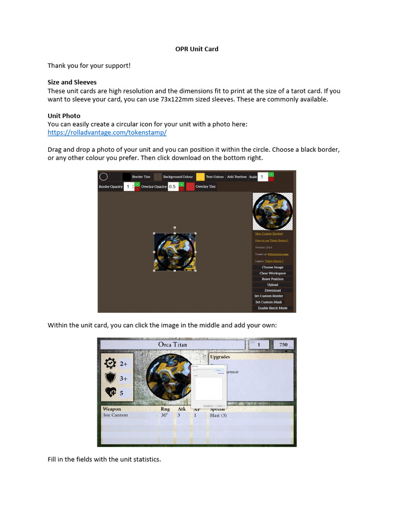 Instructions | PDF