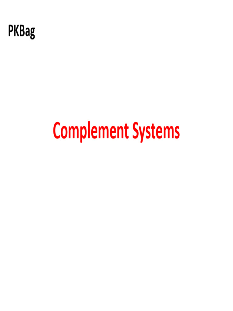 PKB Complement | PDF
