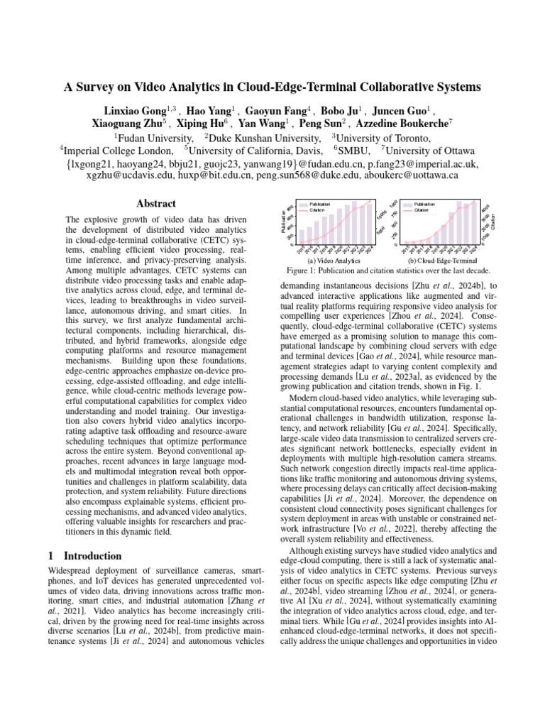 A Survey On Video Analytics in Cloud-Edge-Terminal Collaborative ...