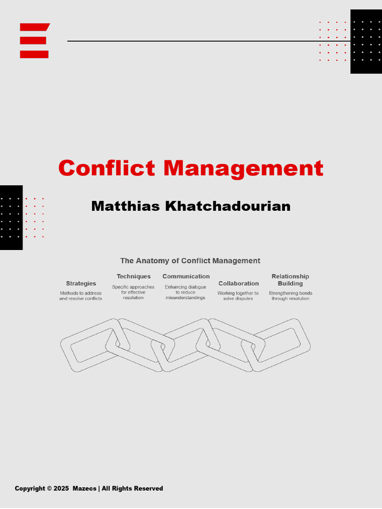 Course Borchure - Conflict Management | PDF | Conflict Resolution ...