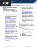 Fair Work Information Statement 2025 | PDF | Employment | Social Policy