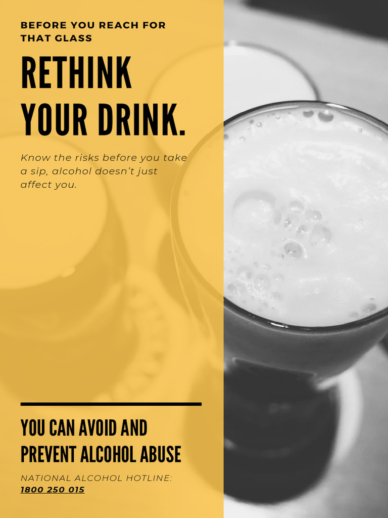 Rethink Your Drink: Alcohol Awareness | PDF