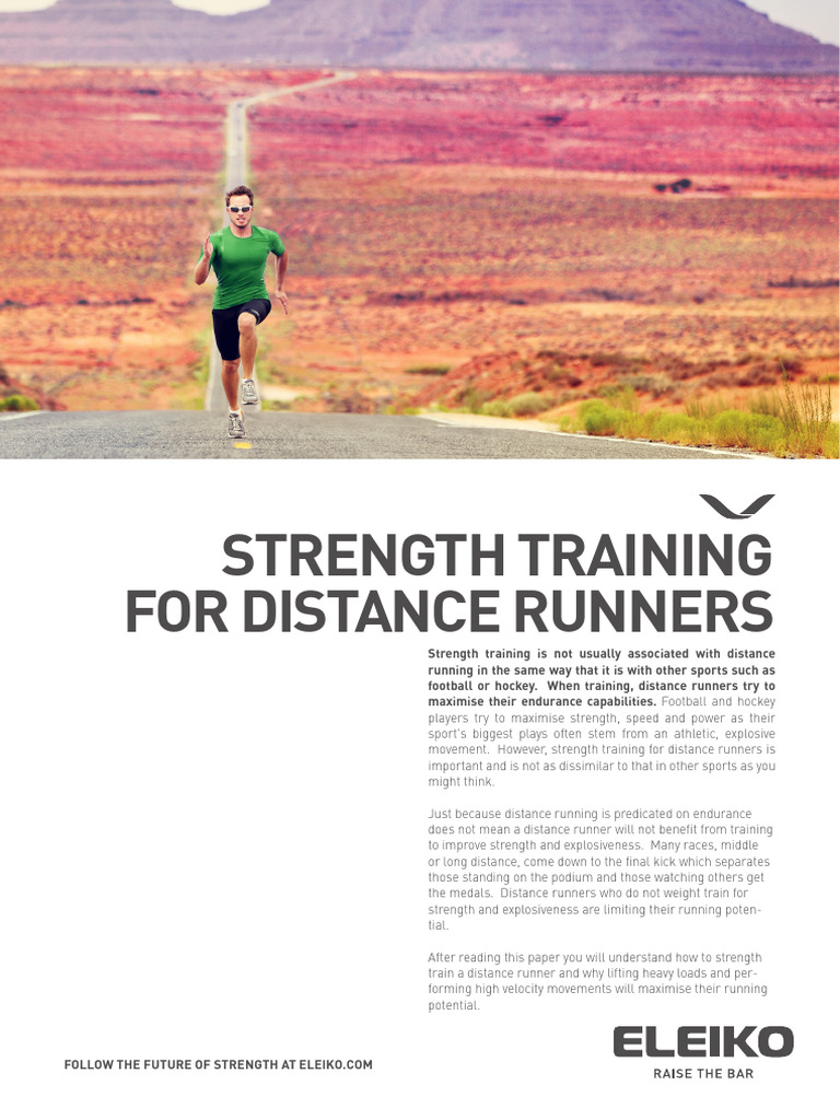 Strength Training For Distance Runners | PDF | Strength Training | Running