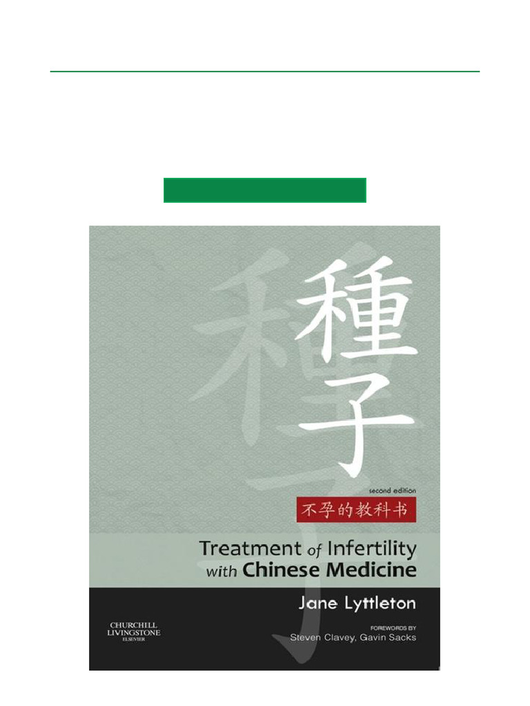 Infertility Solutions with Chinese Medicine | PDF