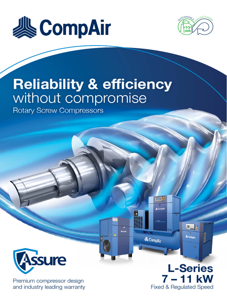Compair L Series Brochure | PDF | Clothes Dryer | Mechanical Engineering