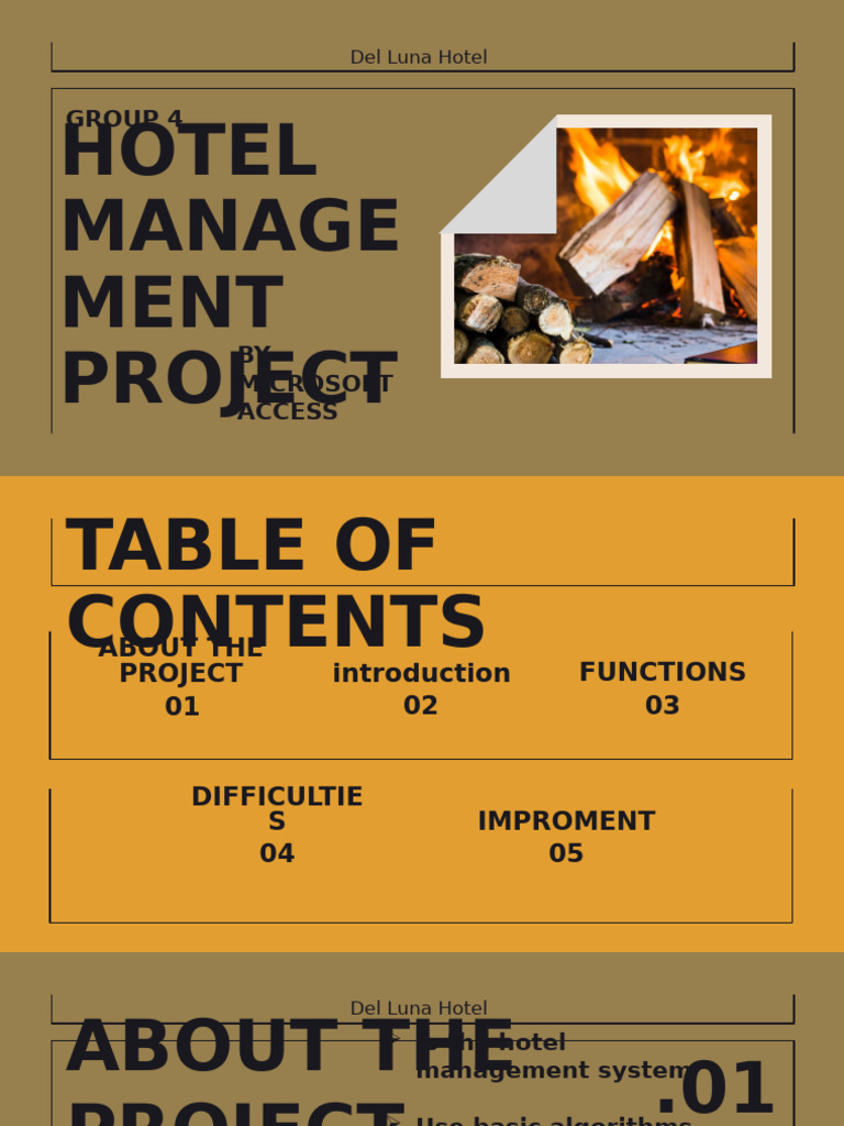 Hotel Management Project | PDF | Business | Computing