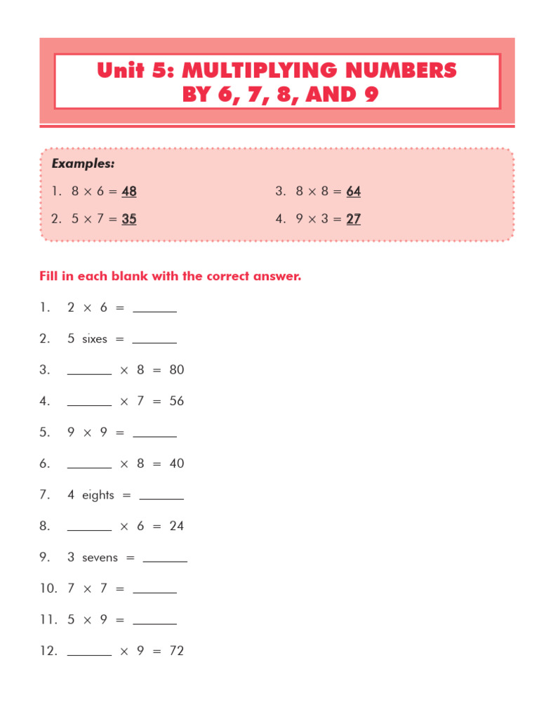 IN 3 SNG Math Multiplication Part1 | PDF | Multiplication | Educational Assessment And Evaluation