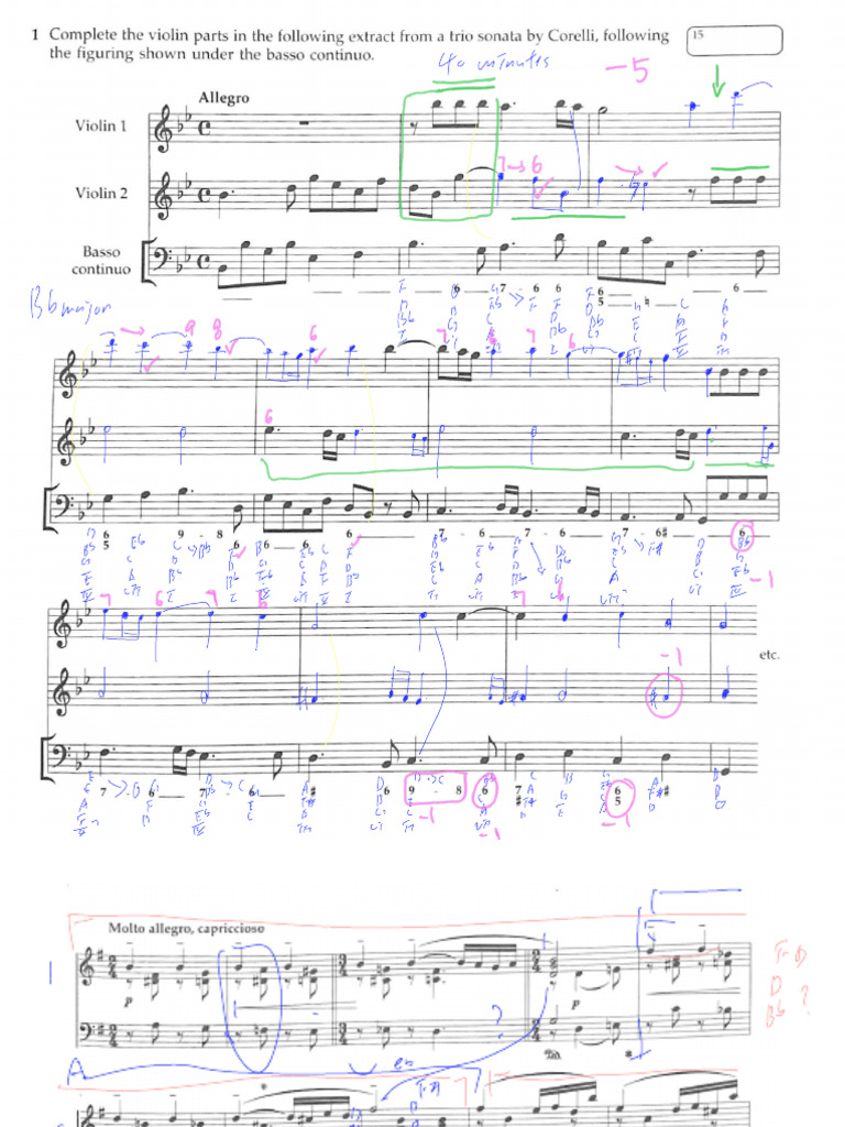 Rachmaninoff Analysis and Exercises | PDF | String Instruments | Music ...