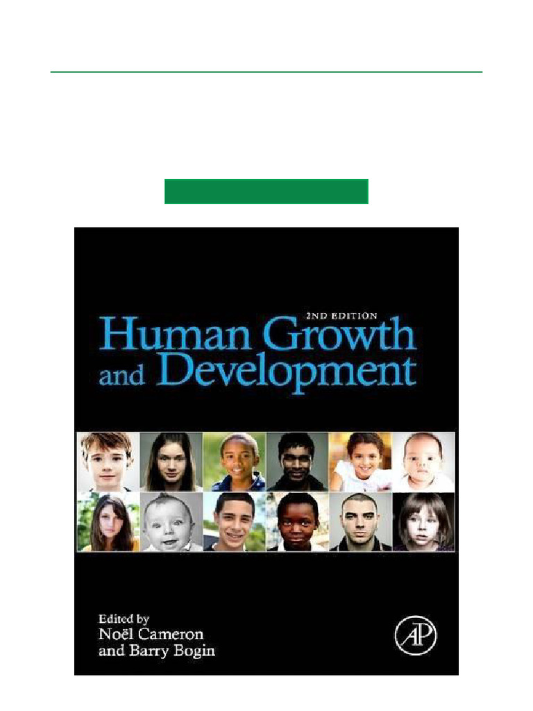 Human Growth and Development Book Download | PDF