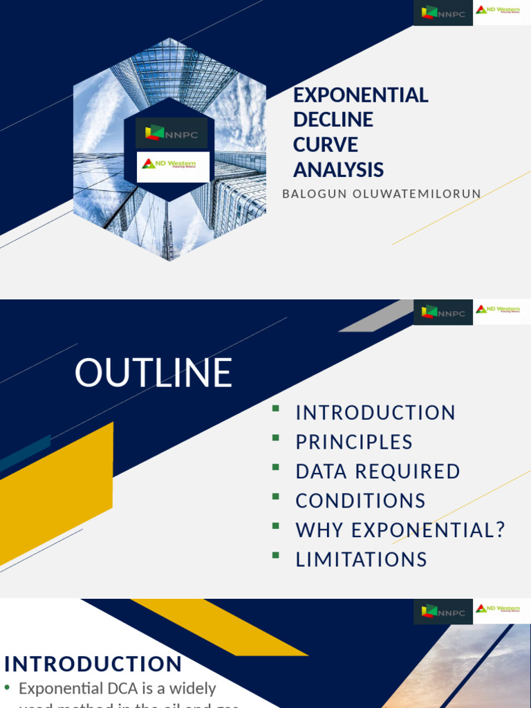 Exponential Decline Curve Analysis Overview | PDF