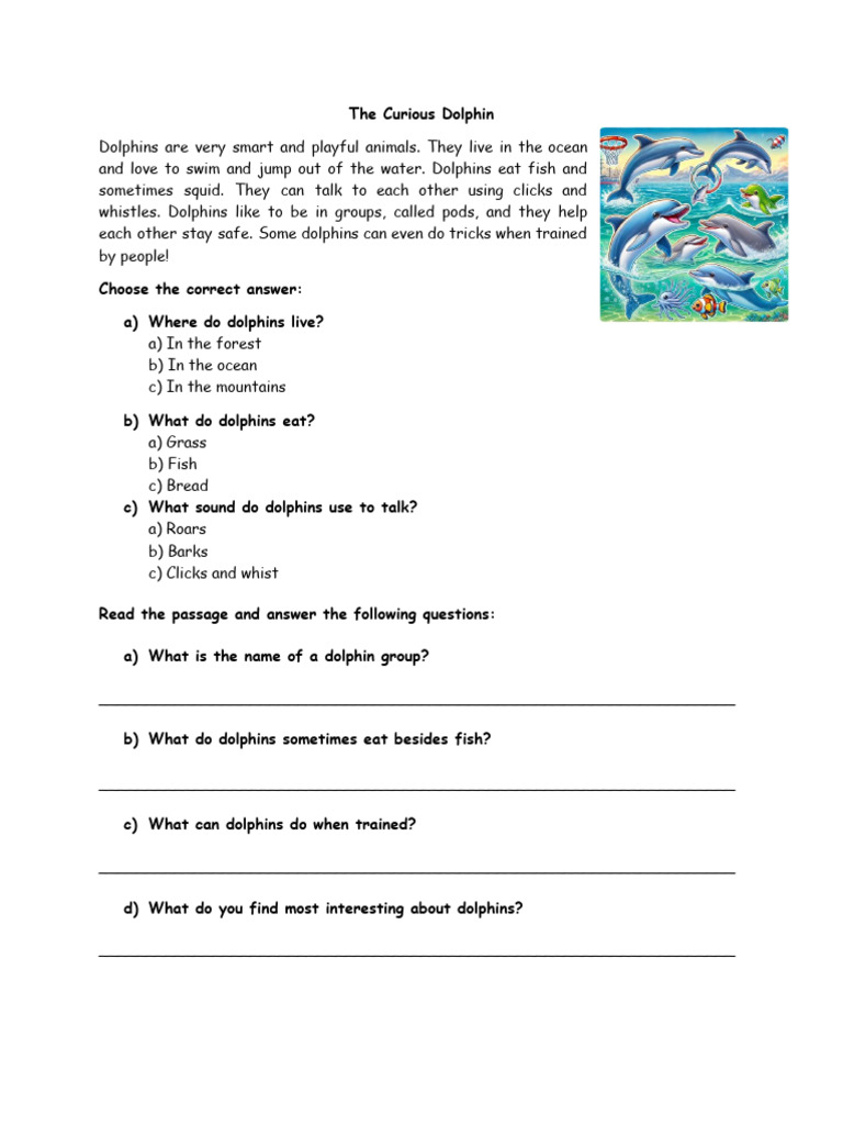 Comprehension For Week 18 | PDF