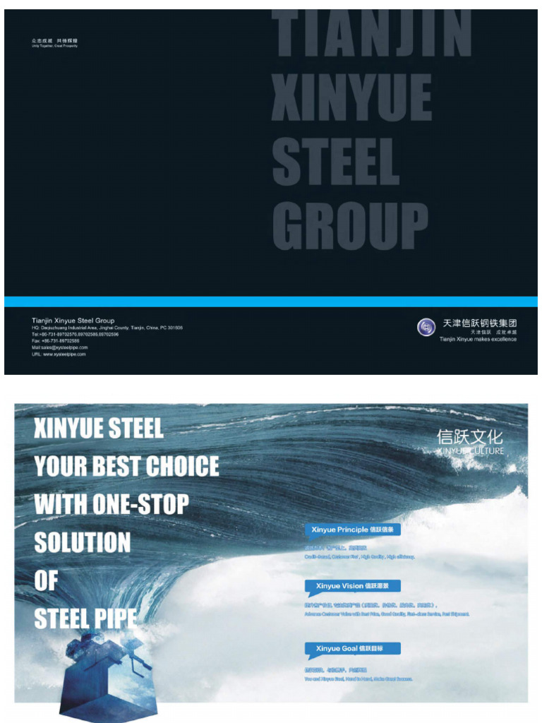Catalogue of XINYUE STEEL | PDF