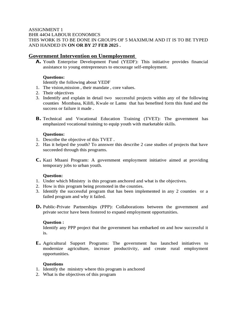 Assignment 1 Lab Eco 2025 | PDF