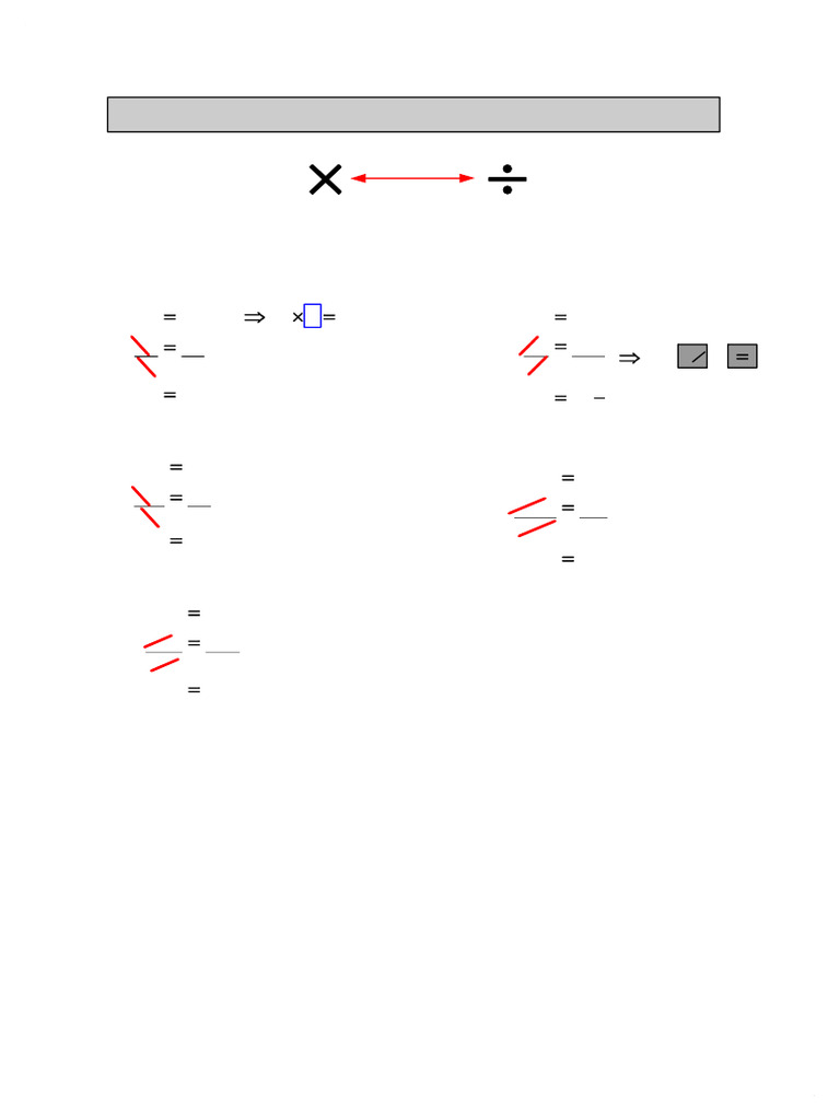 One Step Equations Involving Division: To Solve Equations We Look at ...