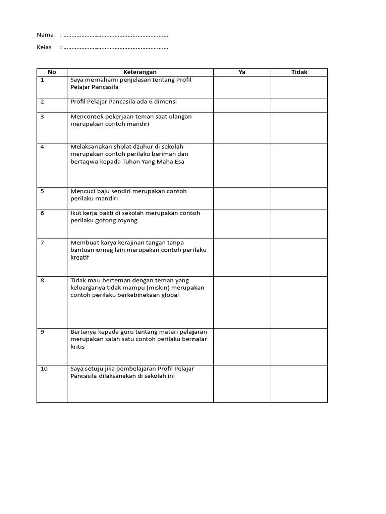 umpan balik topik p5 (1) | PDF