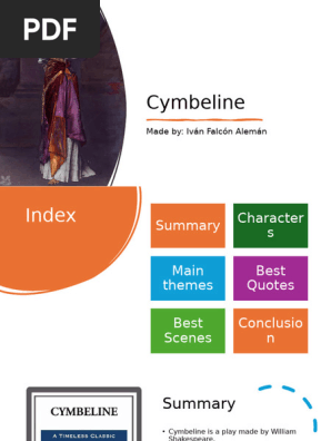 Cymbeline Key Quotes