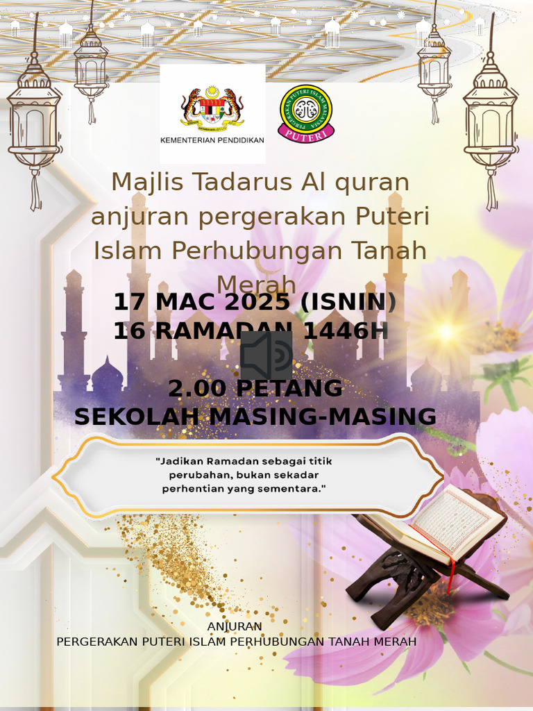 Buku Program Tadarus Perdana Ppim | PDF