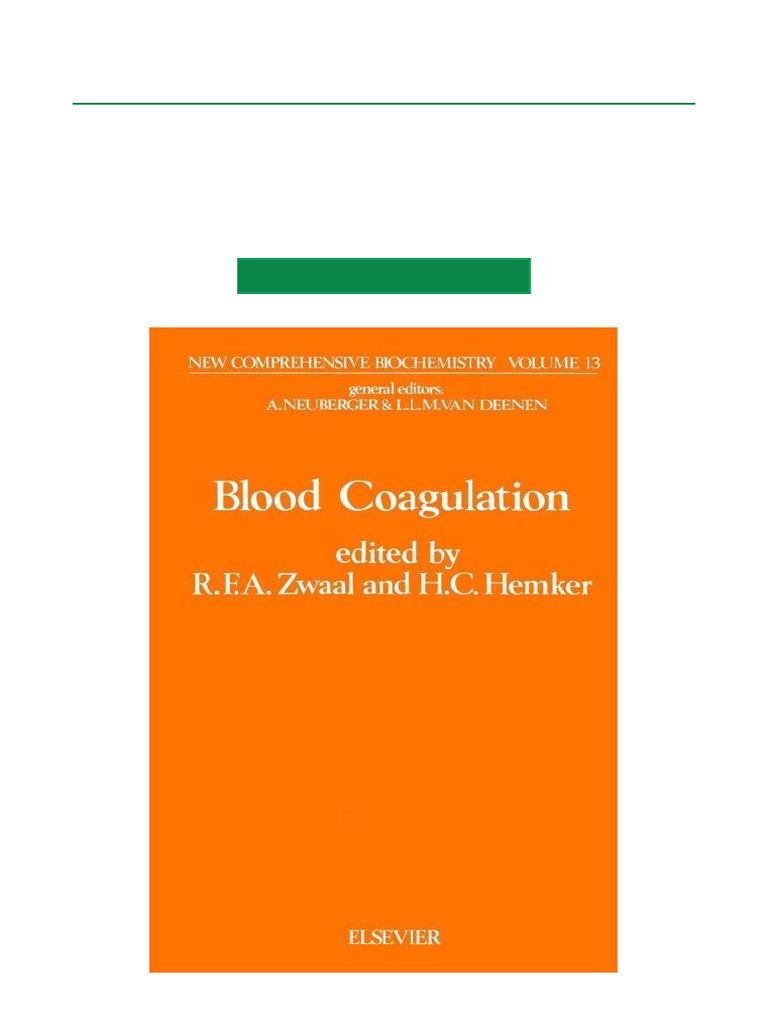 Look Into Blood Coagulation All-in-One Download | PDF