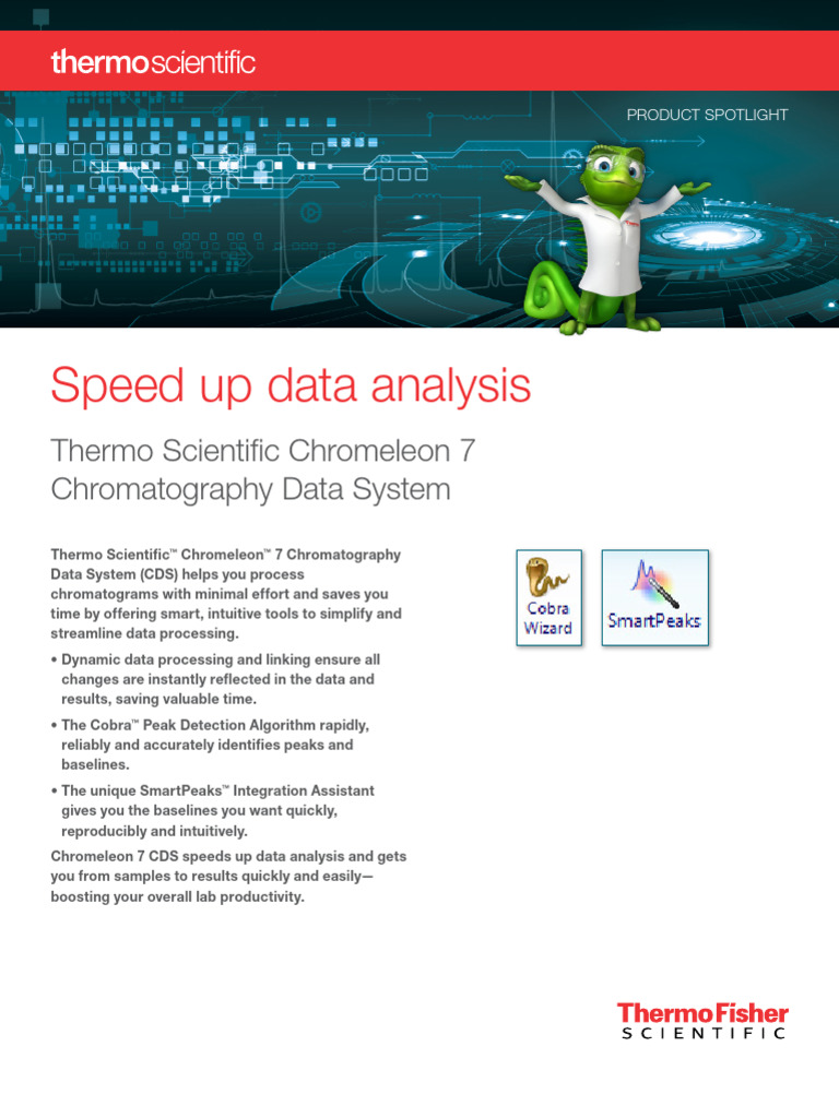 SP 70759 CDS Chromeleon Speed Up Data Analysis SP70759 en | PDF | Chromatography | Data Analysis