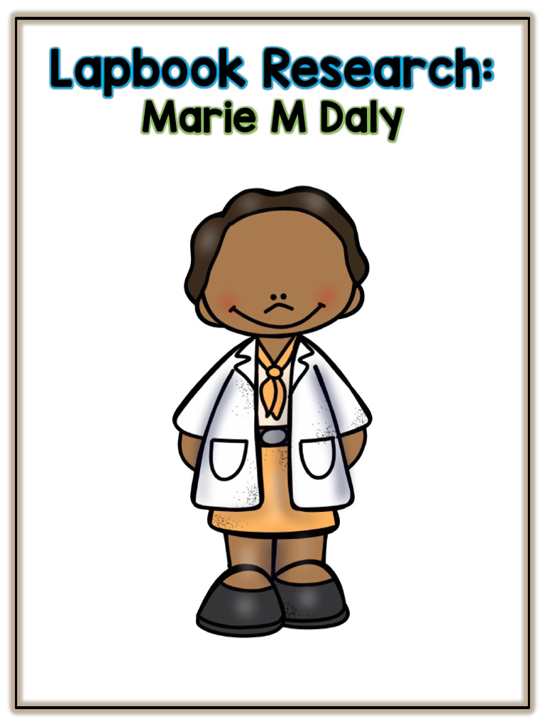 Marie M Daly Lapbook | PDF