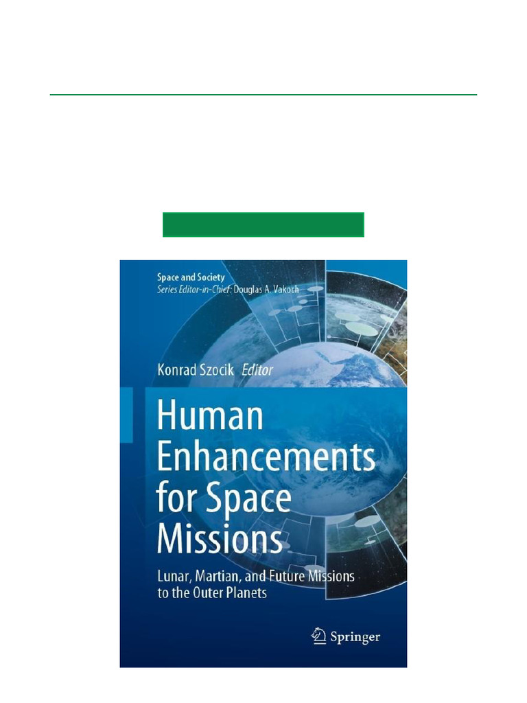 Human Enhancements for Space Missions | PDF